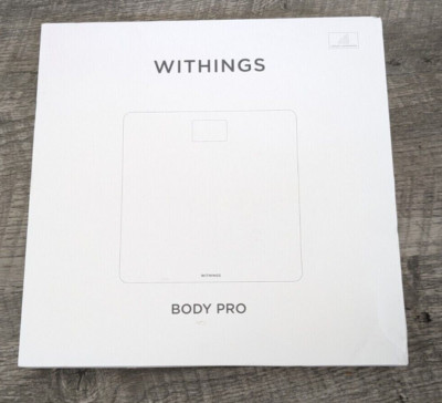 Withings Body Pro Smart Wi-Fi Scale - WBS09 - BMI - New Sealed - fast ship | eBay