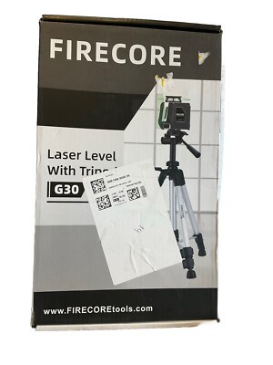 Firecore Laser Level with Tripod G30, 82Ft Green Self Leveling 360 | eBay