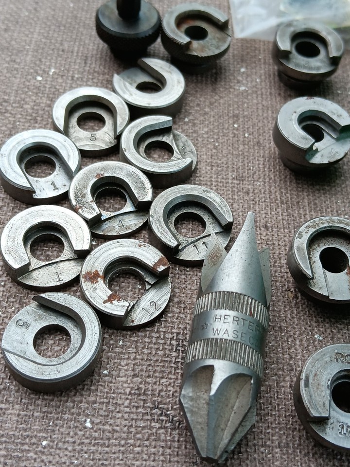 RCBS shell holder lot of 25 pieces 1" lock rings | eBay