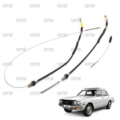 Set Front Rear Hand Brake Cable Fits Toyota Corona RT100 1973 - 1979 | eBay