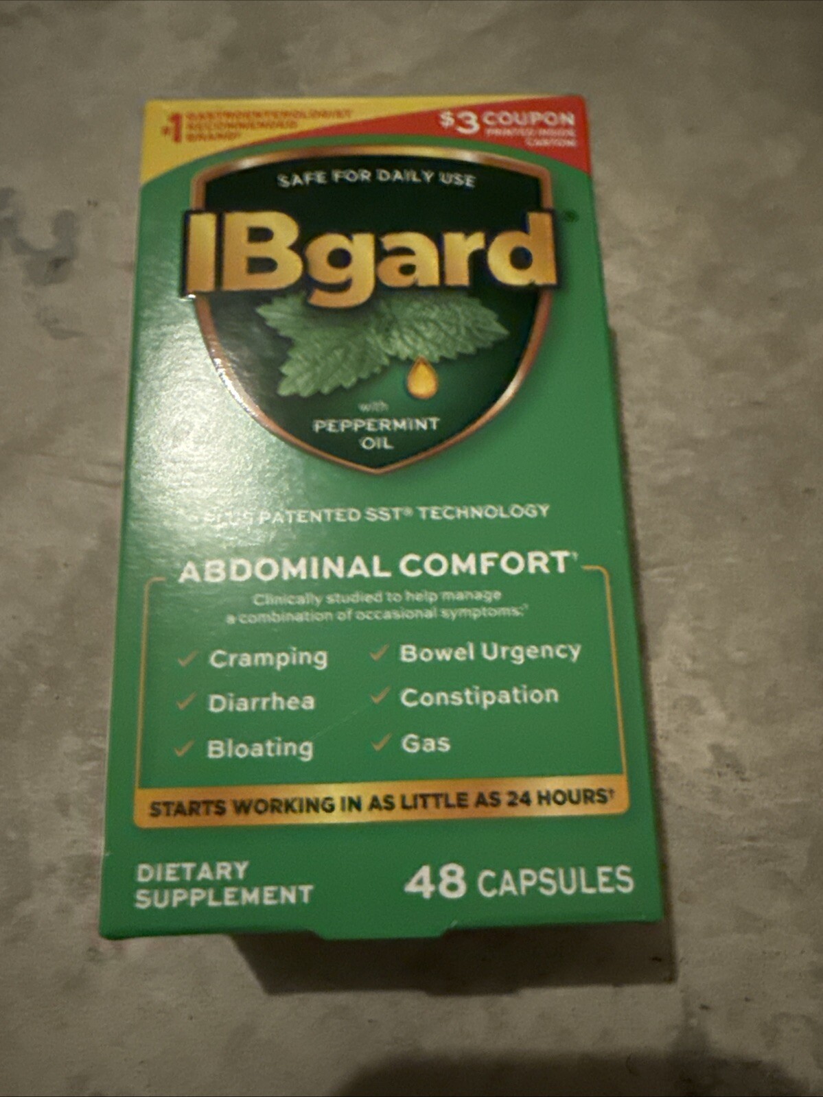 IBgard for Irritable Bowel Syndrome IBS 48 Capsules EXP 2027+ | eBay