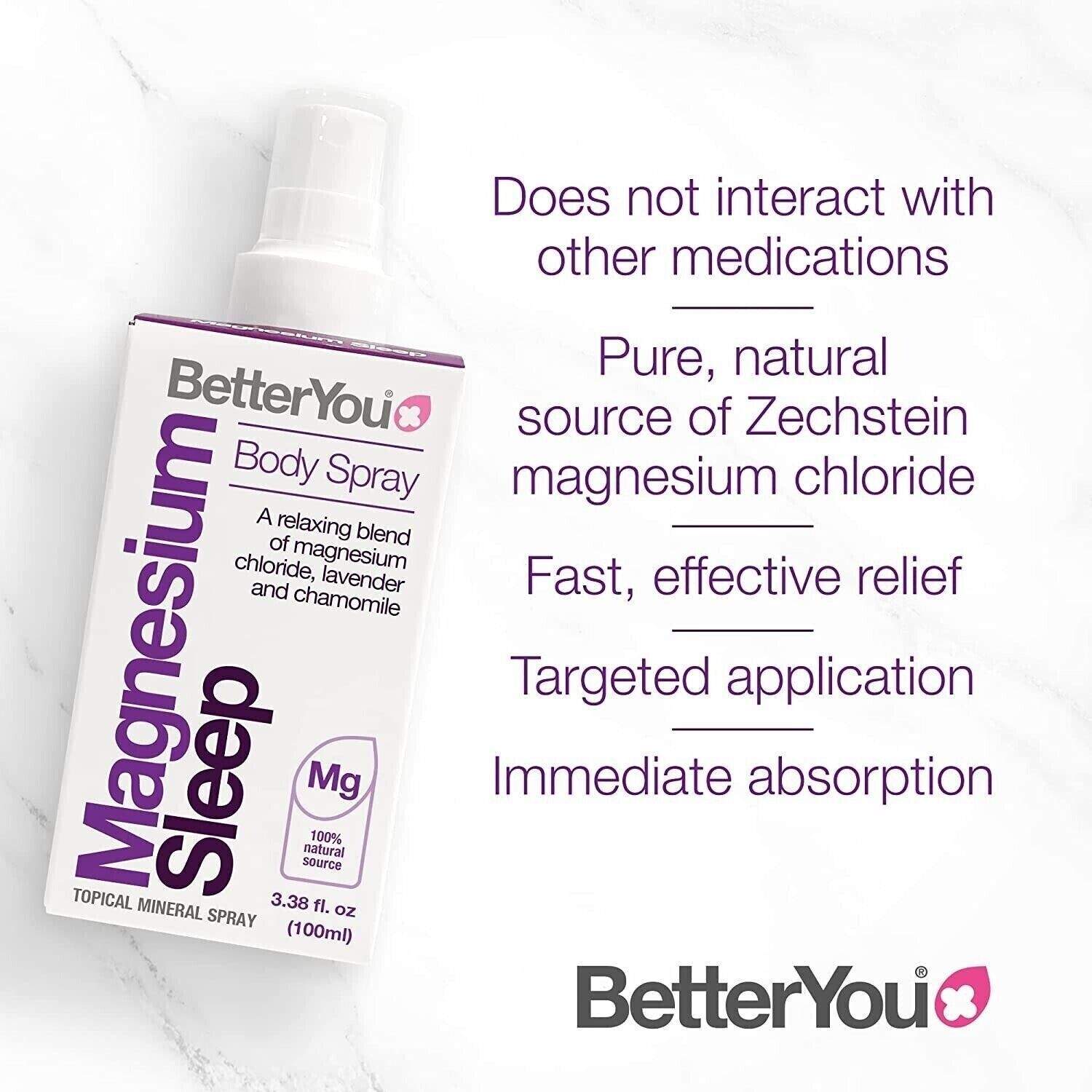 Better You Magnesium Sleep Body Spray - 100ml ( free Delivery) | eBay