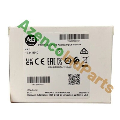 2023 New Allen-Bradley 1734-IE4C POINT I/O 4 Point Analog Input Module ...