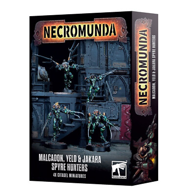 Necromunda: Malcadon Yeld & Jakara Spyre Hunter Warhammer 40K Sealed ...