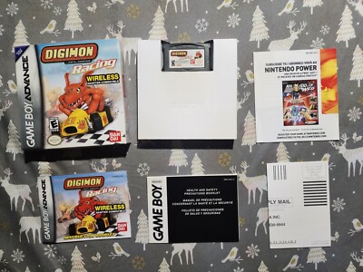 Digimon Racing (Nintendo Game Boy Advance) 100% Complete! NM to MINT ...