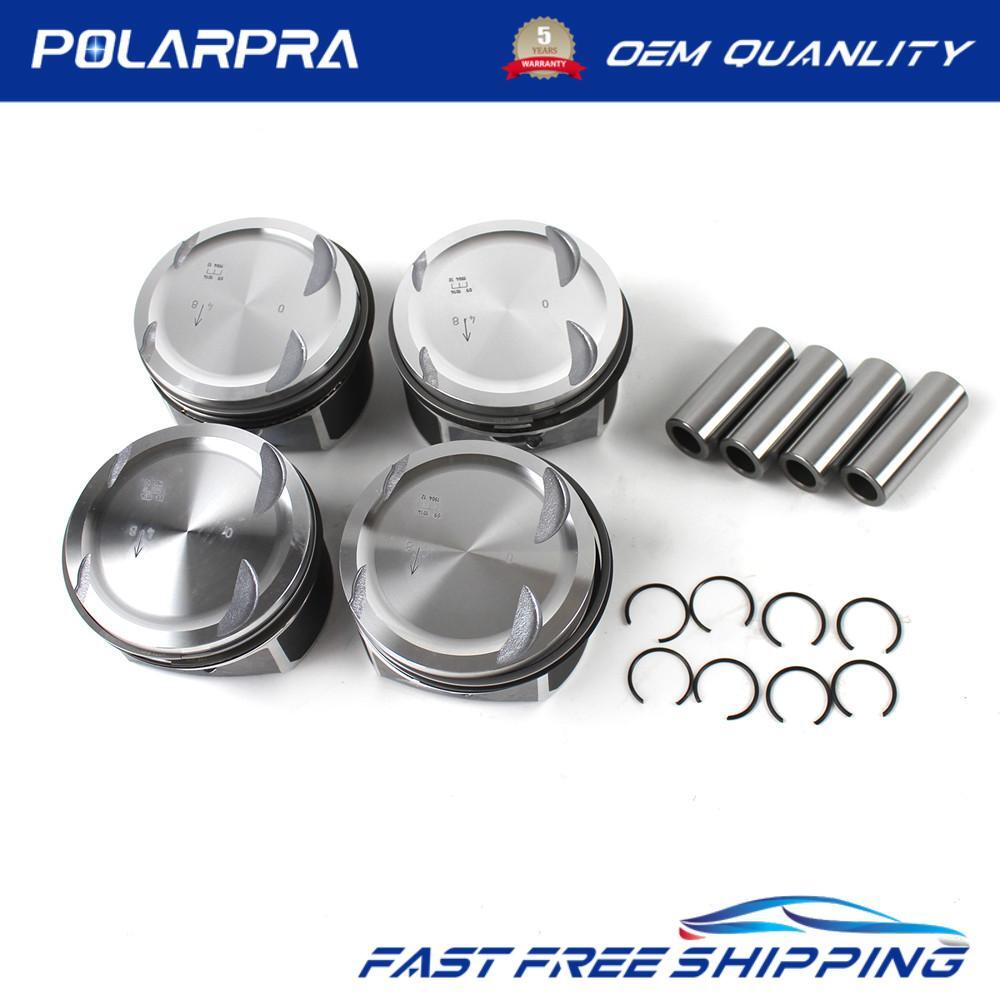 4PCS Pistons Rings Kit Set STD 82.00mm For Mercedes-Benz W203 W204 A209 ...