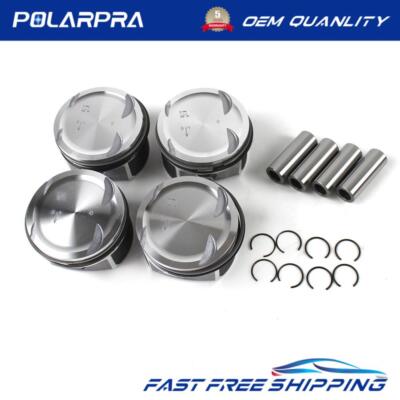4PCS Pistons Rings Kit Set STD 82.00mm For Mercedes-Benz W203 W204 A209 ...