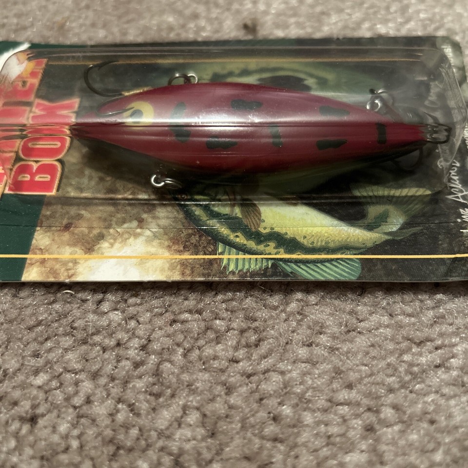 NOS Vtg Chatter Box Red Rover Fishing Lure Rattlesnake Tackle Co ...