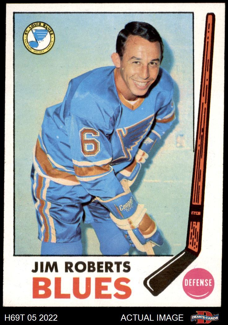 1969 Topps #14 Jim Roberts Blues 7.5 - NM+ | eBay