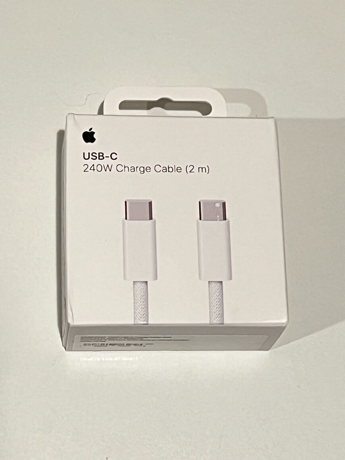 GENUINE Apple USB-C to USB-C 240W Woven Charge Cable 2m MU2G3AM/A NEW ...