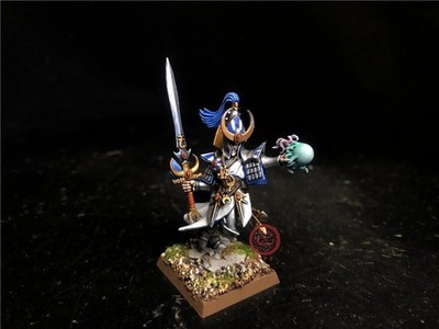 Warhammer The Old World DPS Painted High Elf Realms High Elf Loremaster ...