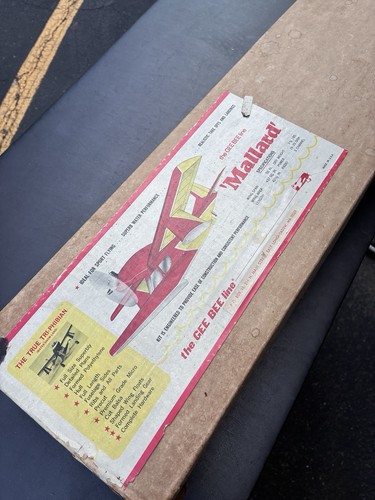 Gee Bee Mallard Seaplane Balsa R/c Model Airplane Kit | eBay