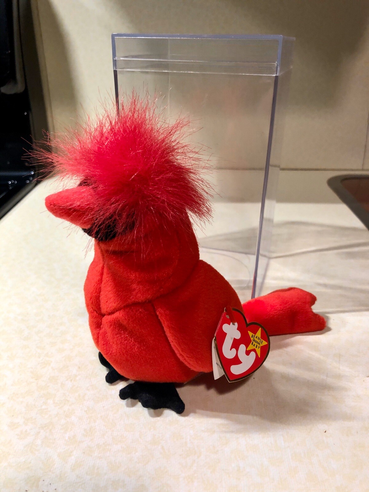 TY Beanie Baby “Mac” The Cardinal – Rare with 3 Errors. FABULOUS ...