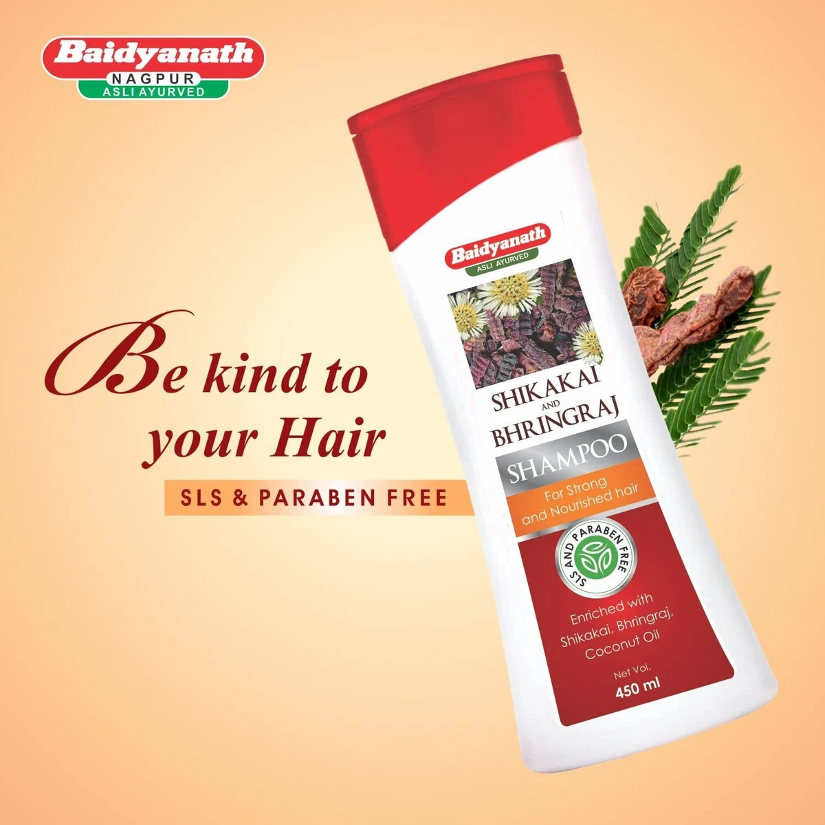 Baidyanath Shikakai And Bhringraj Nourishing Shampoo –, 48% OFF