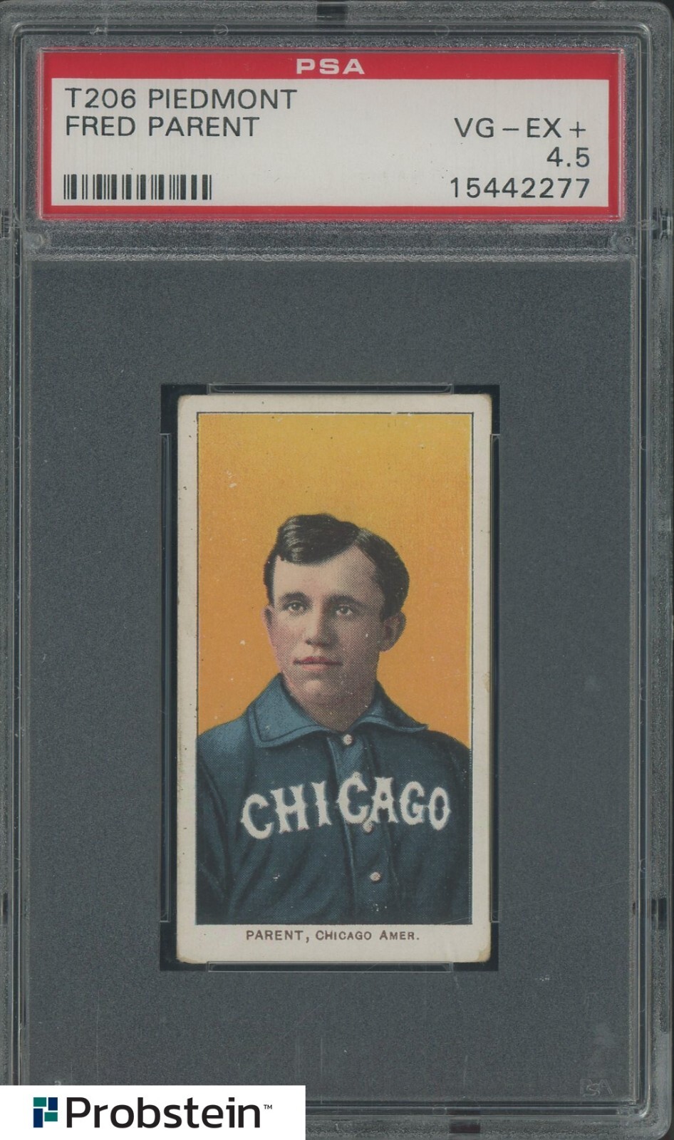 T206 Fred Parent Chicago Piedmont 150 Subjects PSA 4.5 VG-EX+ | eBay