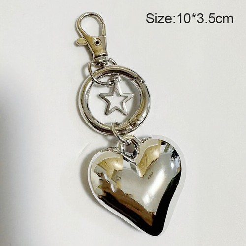 Fashion Alloy Keychains Big Hearts Key Rings Handbag Decoration ...