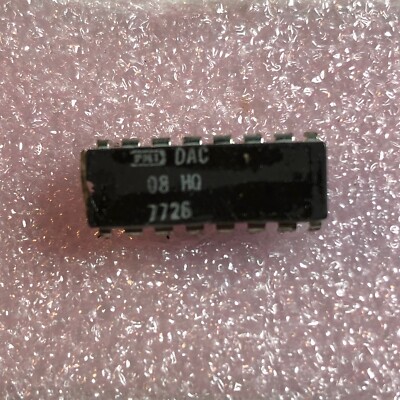 DAC-08 IC DIP 16 8 Bit D/A Converter | eBay