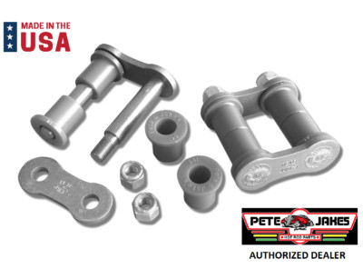 Pair Rear Leaf Spring Shackles 2 1/4" For 1928-31 Model A & 1935-41 ...