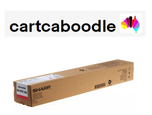 Sharp MX61 Genuine MX-61GT-MA MAGENTA Toner - for MX61GT MX61GTMA ...
