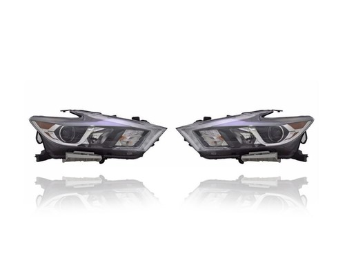 Headlight for 16-18 Nissan Maxima S/SV/SL Halogen Set 260104RF9B ...
