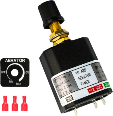 Livewell Timer Switch for Boat Aerator Timer Adjustable 12 Volt 10 A | eBay