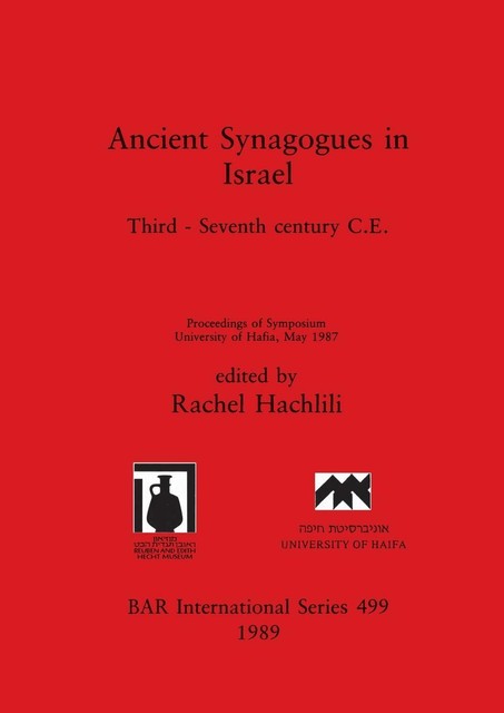 Ancient Synagogues in Israel von Rachel Hachlili (1989, Taschenbuch ...