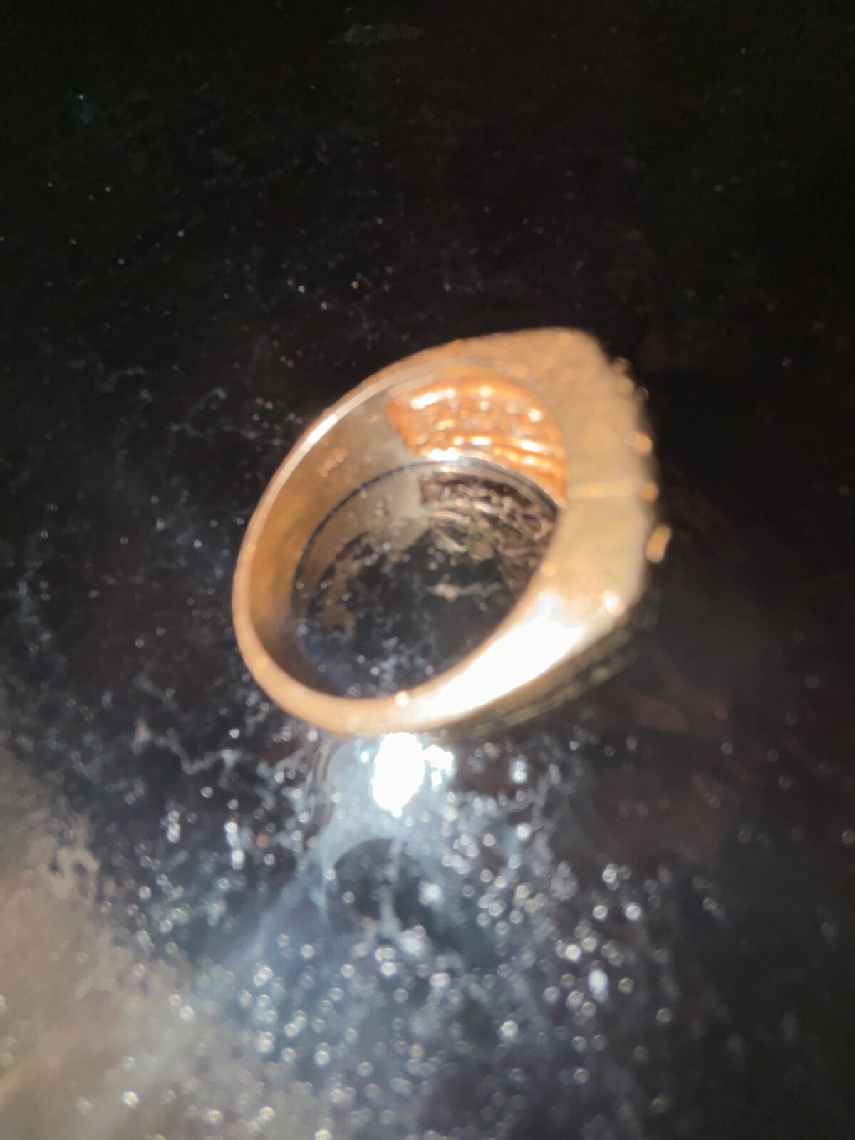 mens 14k gold with diamonds rings used , medium sized… - Gem