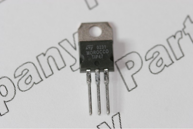 TIP47 STMicroelectronics Silicon NPN Switching Transistor - Soluções e ...
