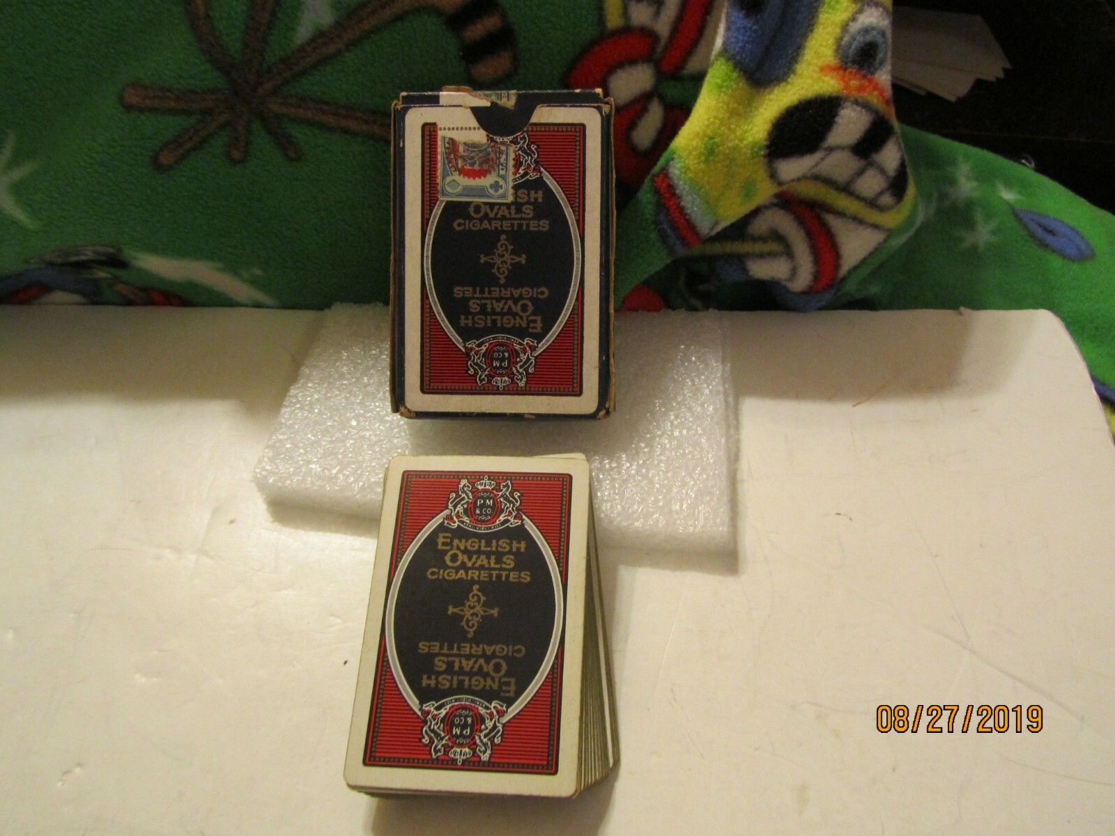 Complete Deck of English Oval Cigarettes Pinochle Playing Cards Made in ...