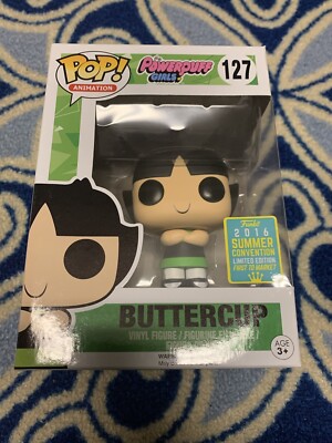 Funko Pop! Power Puff Girls #127 Pop! Animation Buttercup 2016 Summer ...