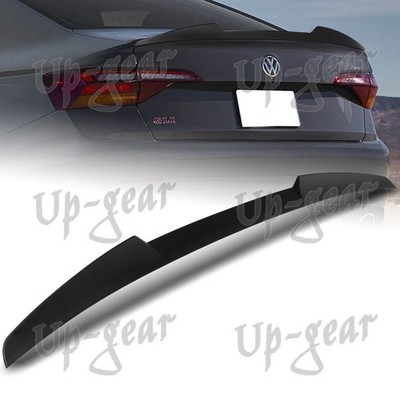 For 2019-2024 Volkswagen Jetta MK7 W-Power Matt Black V-Style Trunk Lid ...