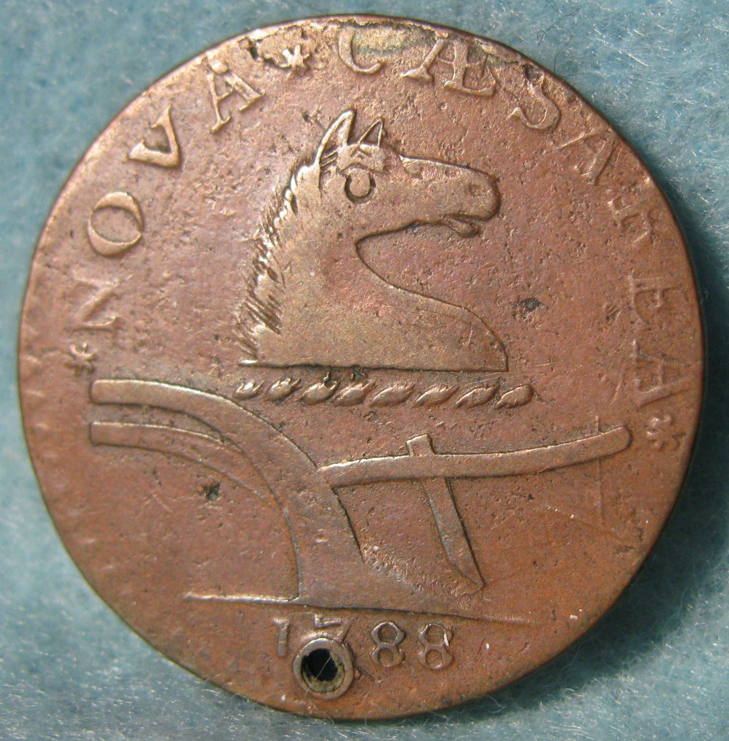 1788 New Jersey Copper Colonial Coin High Grade Details | eBay