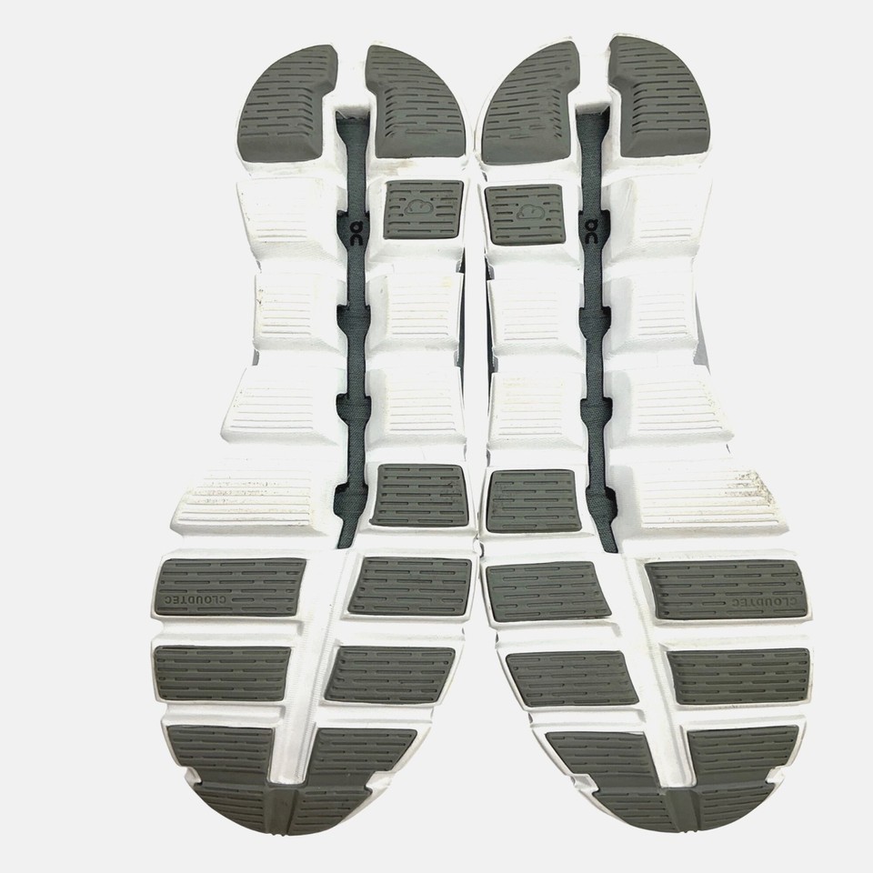 On Running Cloud 5 Terry Running Shoes Sneakers Womens 9.5 Gray White ...