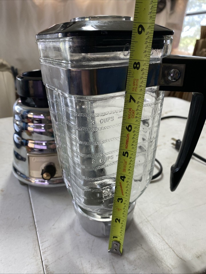 Vintage Osterizer Classic Blender Model 238 Chrome Beehive Model 4 Cup ...