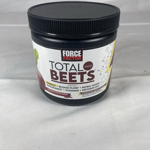Force Factor Total Beets Energy Superfood Beet Root Powder Nitric Oxide ...