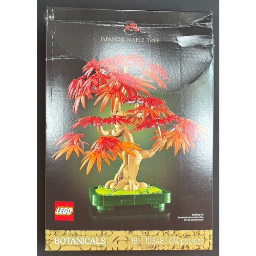 LEGO Botanicals Japanese Maple Tree Building Set 10348 FACTORY SEALED J ...