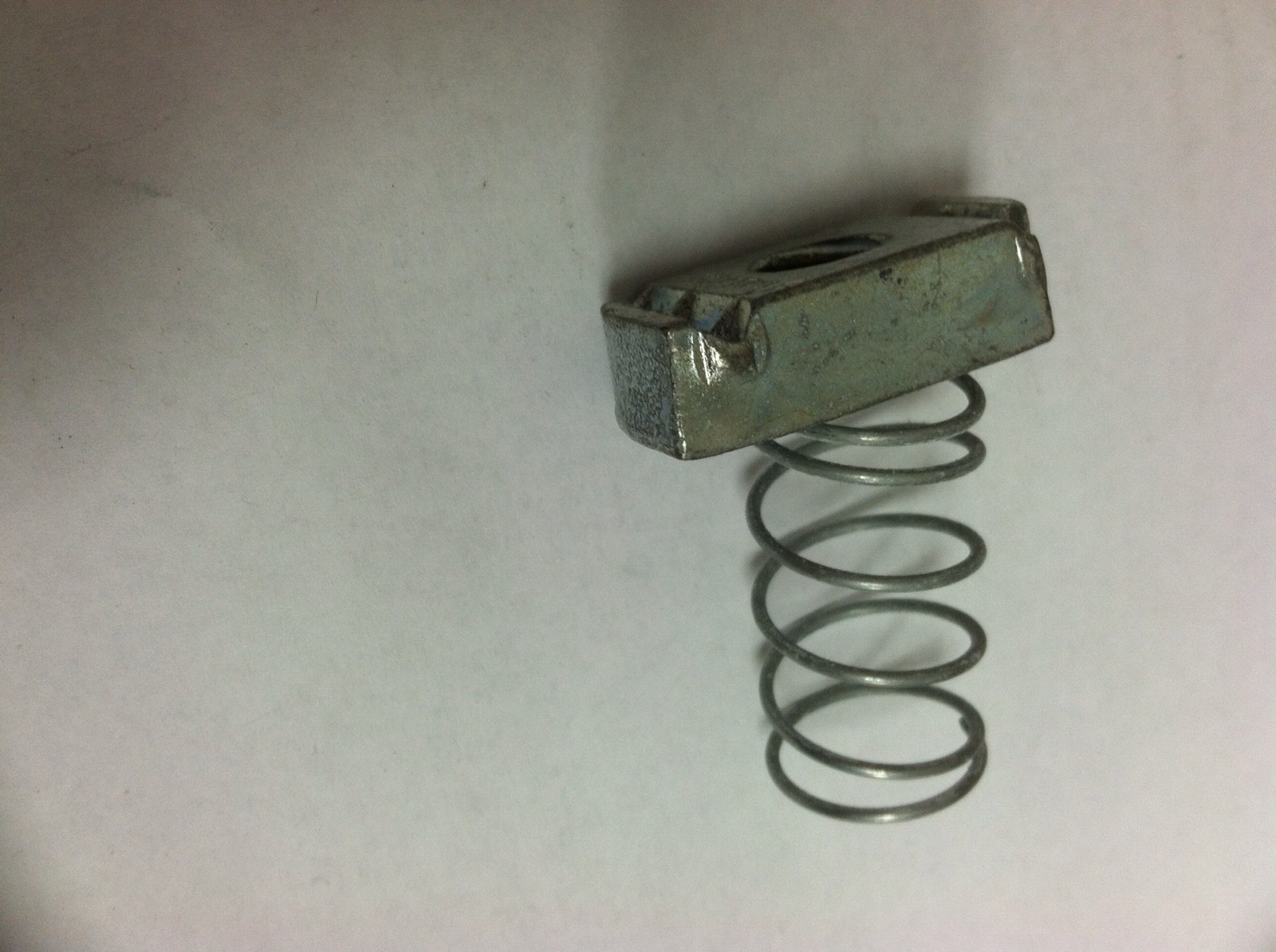 Box Of 100 Unistrut N1008, P1008 3/8" Channel Nut With Spring | eBay