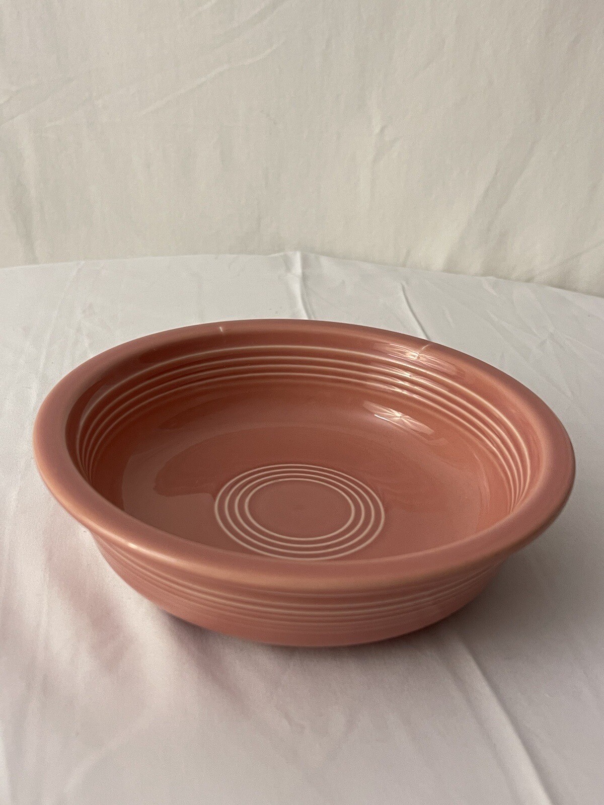 Fiesta Fiestaware Rose Color Medium Soup Bowl Homer Laughlin 6.75” | eBay