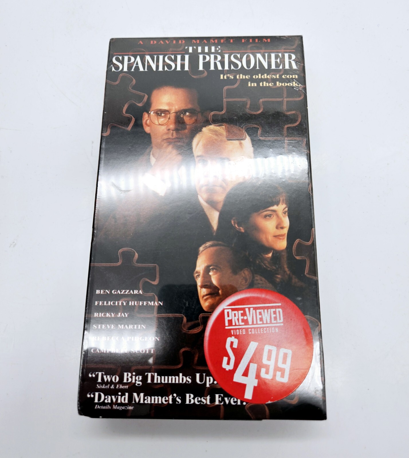 The Spanish Prisoner (VHS, 1998, Closed Captioned) for sale online | eBay
