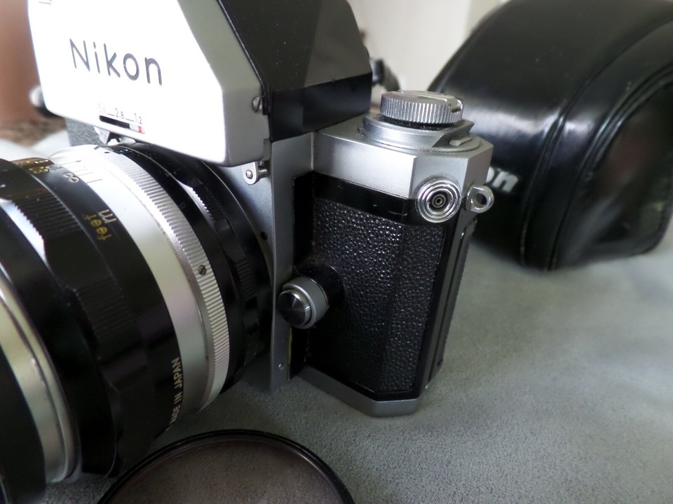 Nikon F 7089915 1970 Vintage Film SLR Camera NIKKOR-S Auto 1:4 f=50mm ...