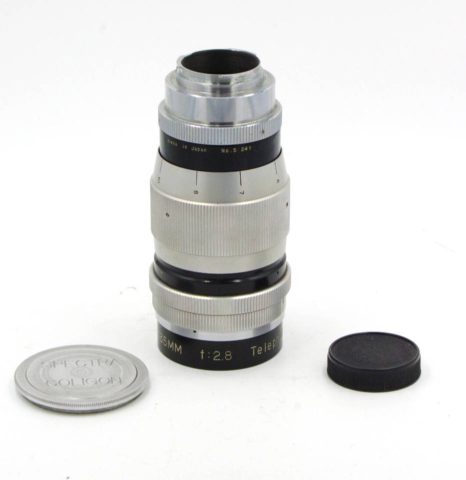 Spectra Coligon 135mm f2.8 lens, Exakta mount, 20 blades, silver ...