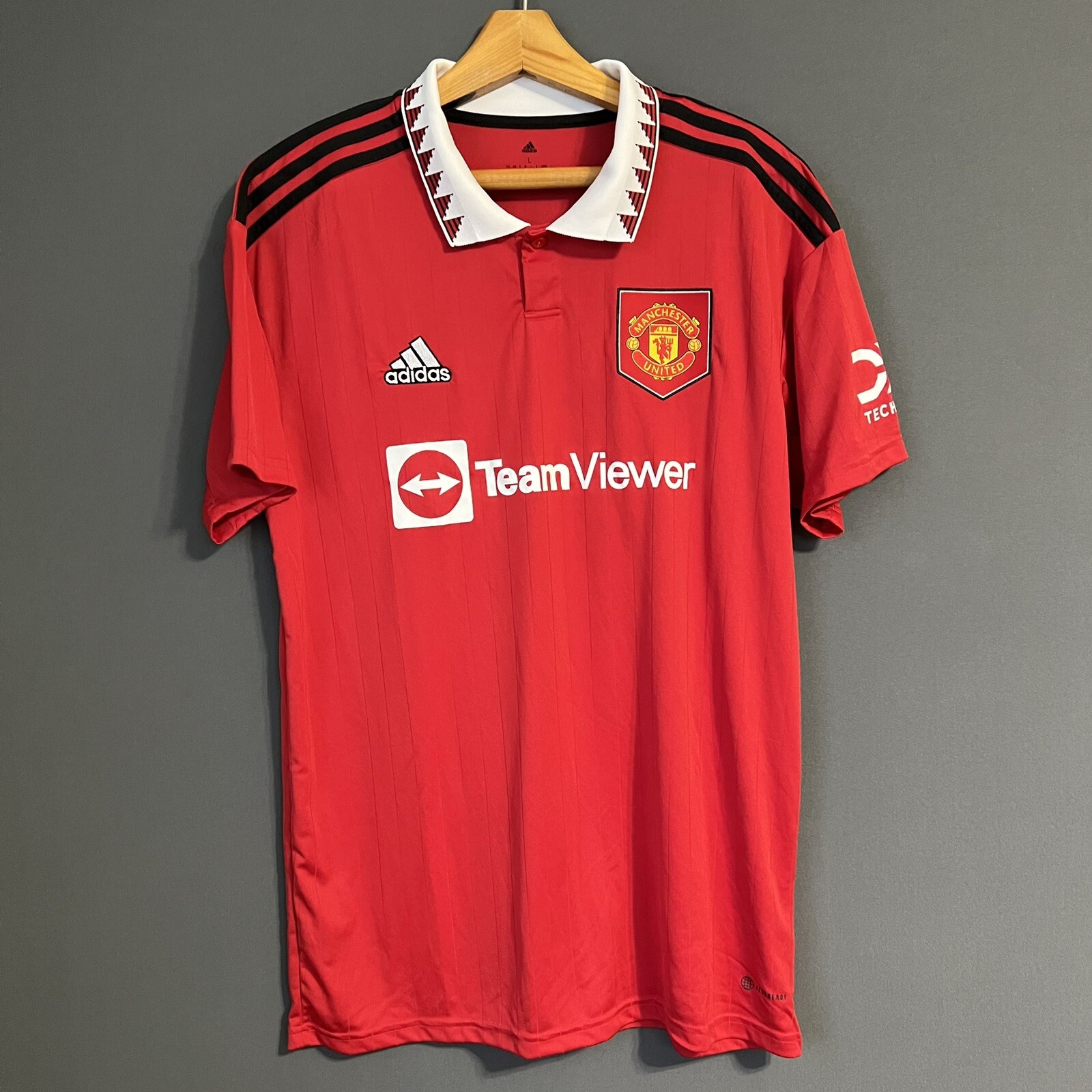 Manchester United Jersey 2022/23 Home Large Football Soccer Trikot ...