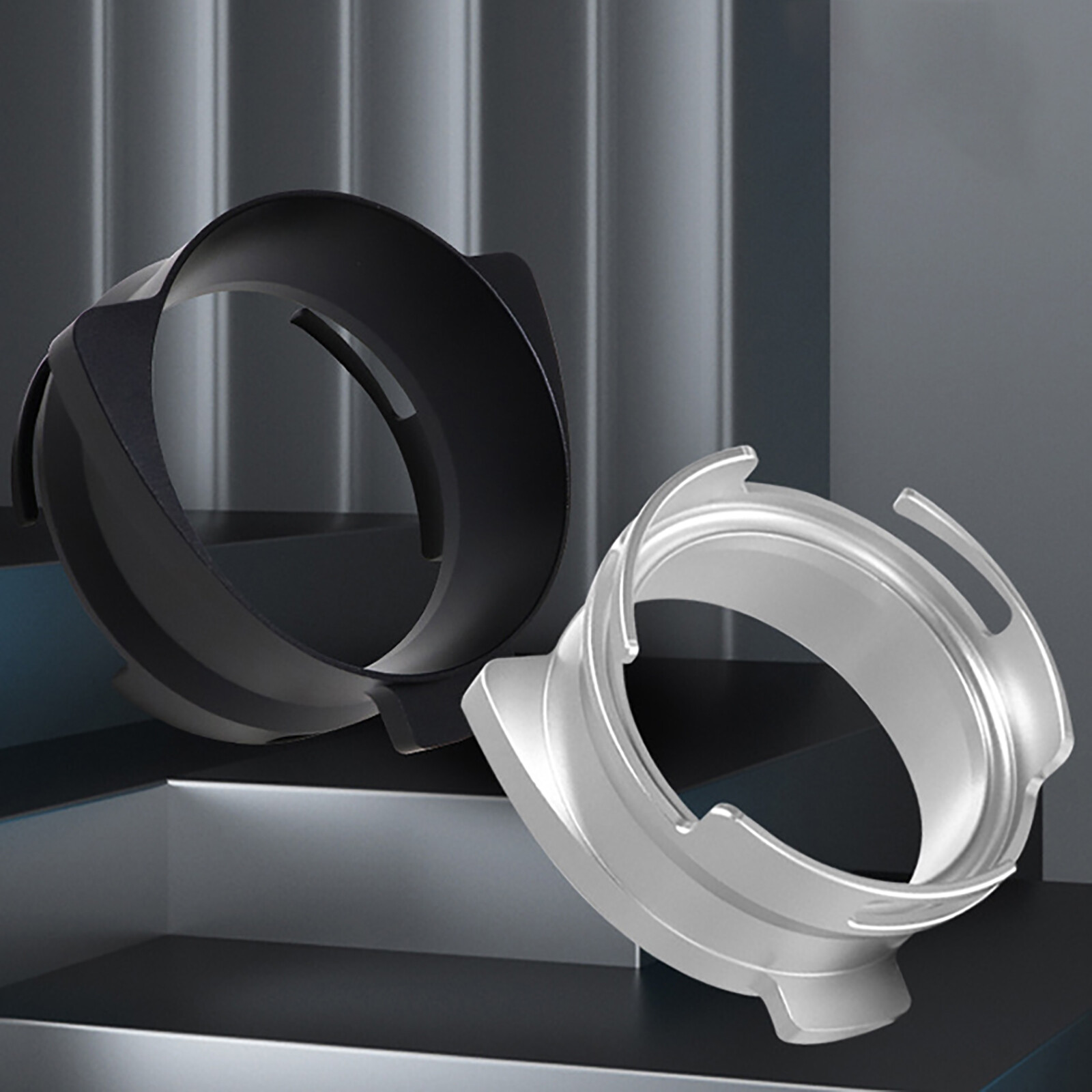Alloy Coffee Handle 54MM Adapter Ring Espresso Dosing Funnel for ...