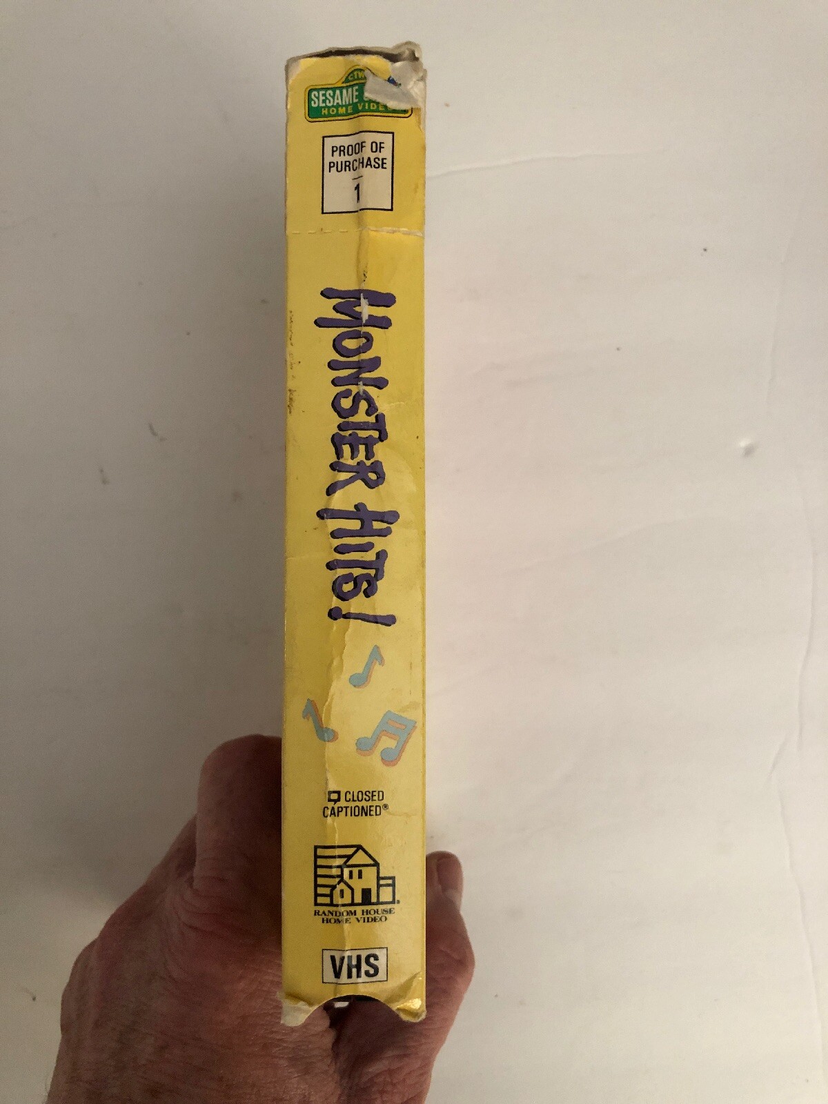Sesame Songs:Monster Hits!by Random House(VHS 1990)TESTED RARE- SHIPS N ...