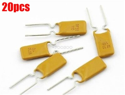 20Pcs 1.1 A 30V Polyswitch Resettable Fuse Poly Switch Fuses Polyfuse ...