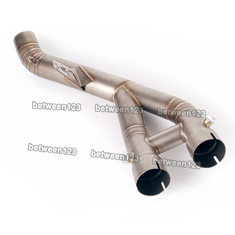 Motorcycle Exhaust Muffler Pipe Middle Link Pipe For Yamaha R1 YZF-R1 ...