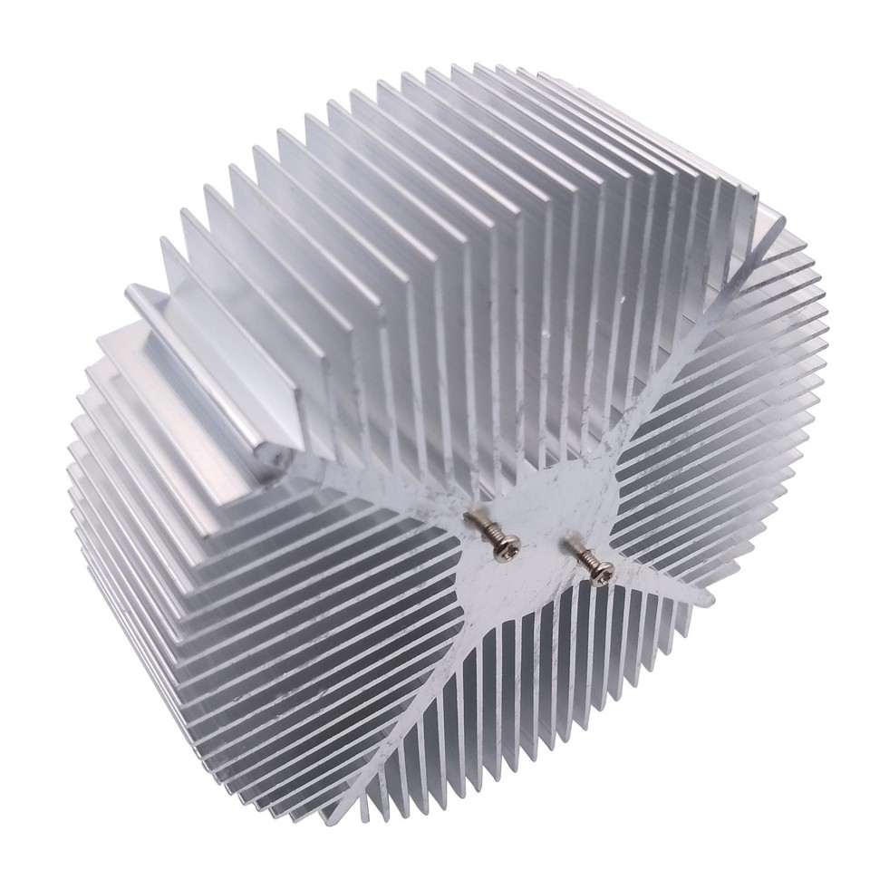 US Stock 10W Watt LED Aluminium Heatsink Round Diameter 90mm Thickness ...