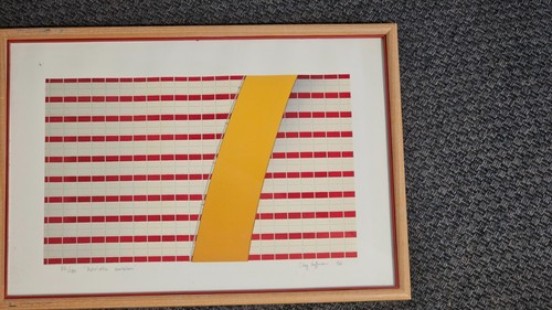 Original Signed Vintage #32/150 Patriotic Emblem by Clay Huffman ...