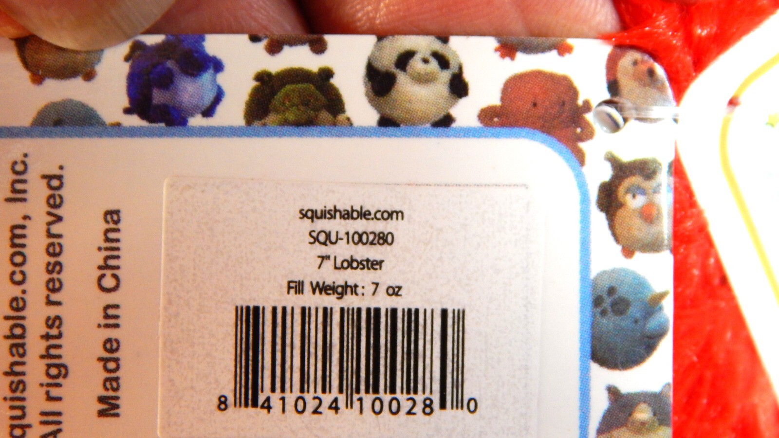 Squishable Retired Mini Lobster Plush Toy with Tags 2015 Hard to Find | eBay