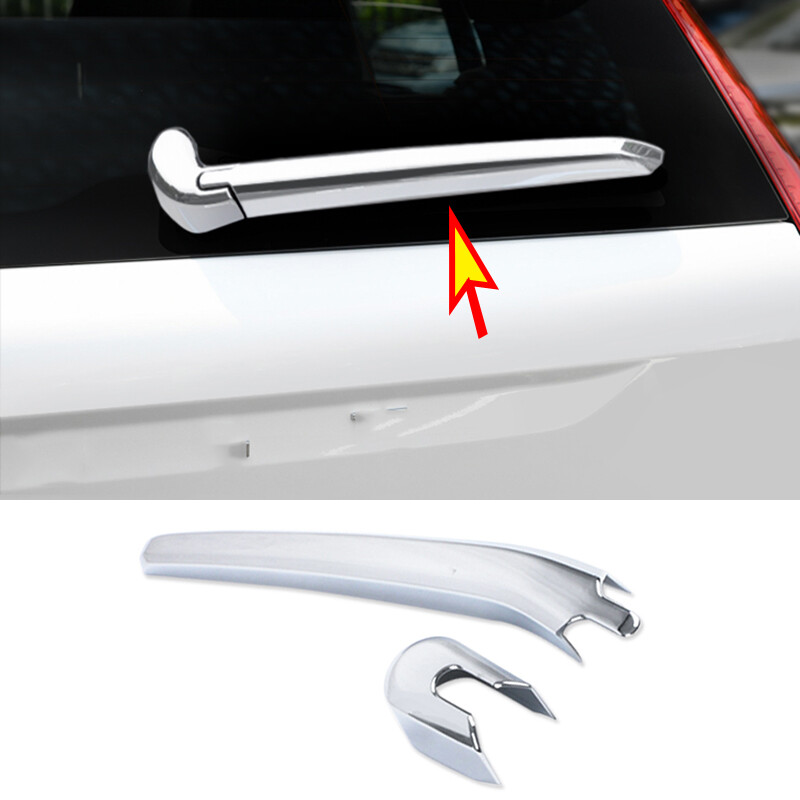 For Volvo XC40 2018-2024 ABS Chrome Tail Rear Window Rain Wiper Cover ...